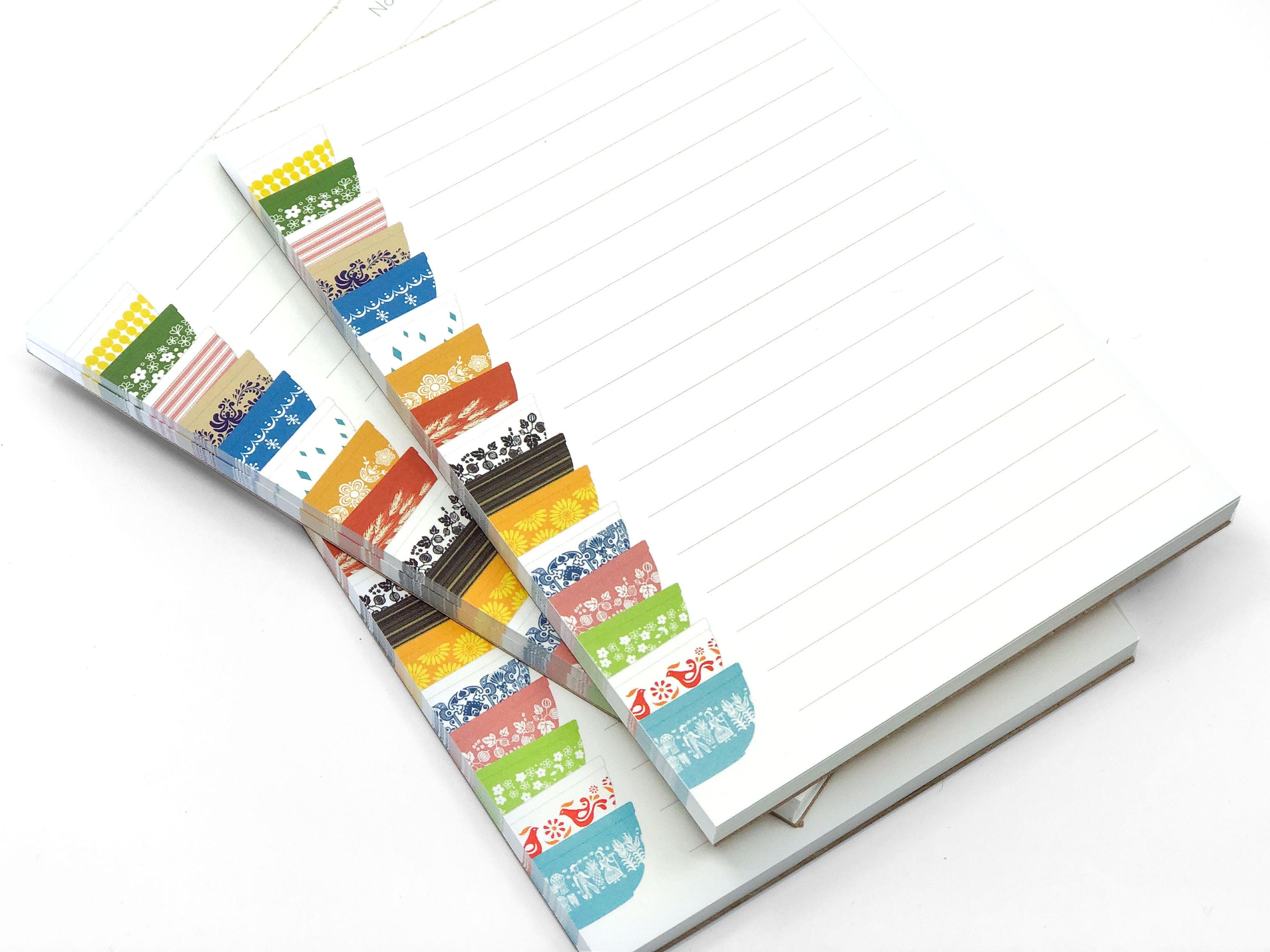 Pyrex-Inspired Stack Notepad – Retro Writing Pad – Twinkltoast